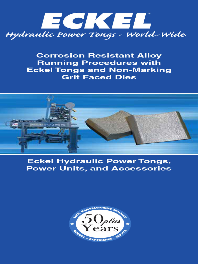 Eckel CRA Running Procdures - English | PDF