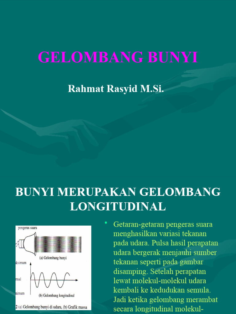 Gelombang Bunyi | PDF