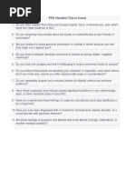 PHQ-9, GAD-7, and Phobia Scale Scores | PDF | Anxiety Disorder | Anxiety