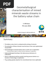 Metallurgical Testwork Interpretation and Process Design | PDF ...