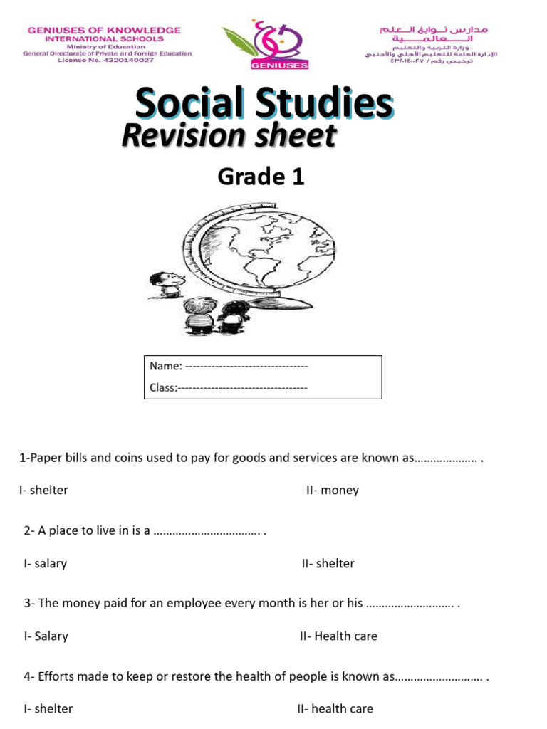 Final Revision Gr1 | PDF