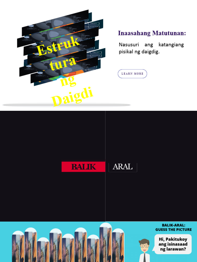 Estruktura NG Daigdig | PDF