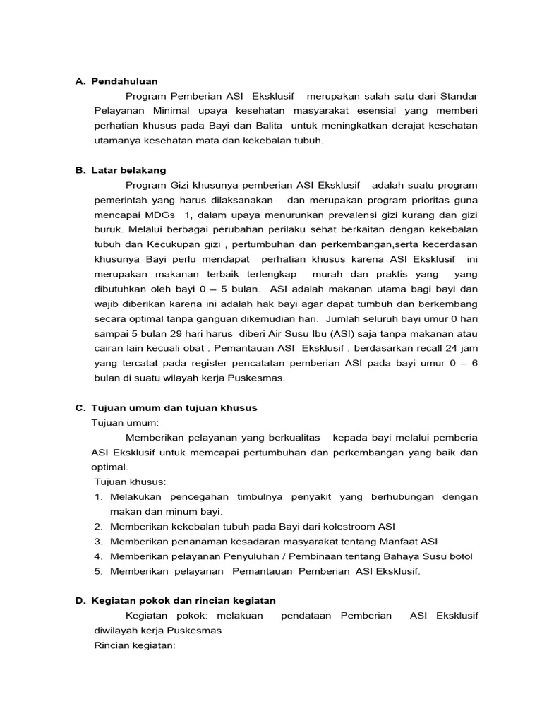 Kak Asi Eklusif | PDF | Pengembangan Diri | Kesehatan Holistik