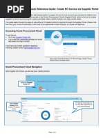 Accenture Invoicing Guide for Suppliers | PDF | Invoice | Receipt