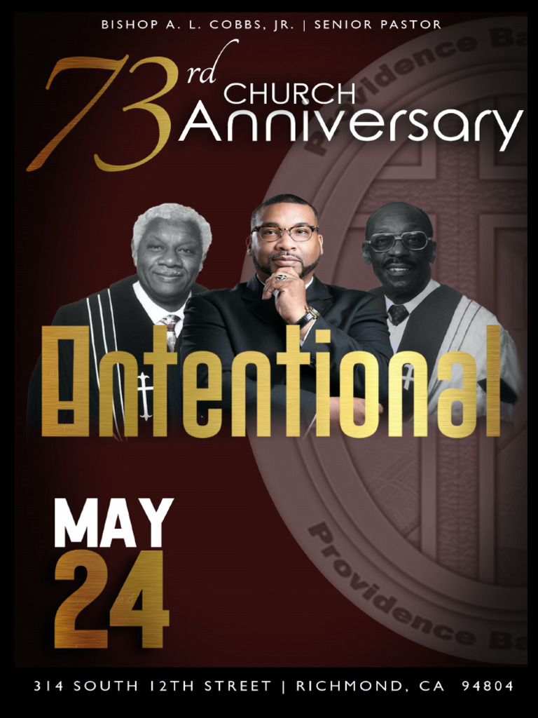 73rd Year Church Anniversary Program | PDF