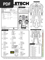 Battletech Aerospace Cheat Sheet v1 | PDF | Altitude | Bomb