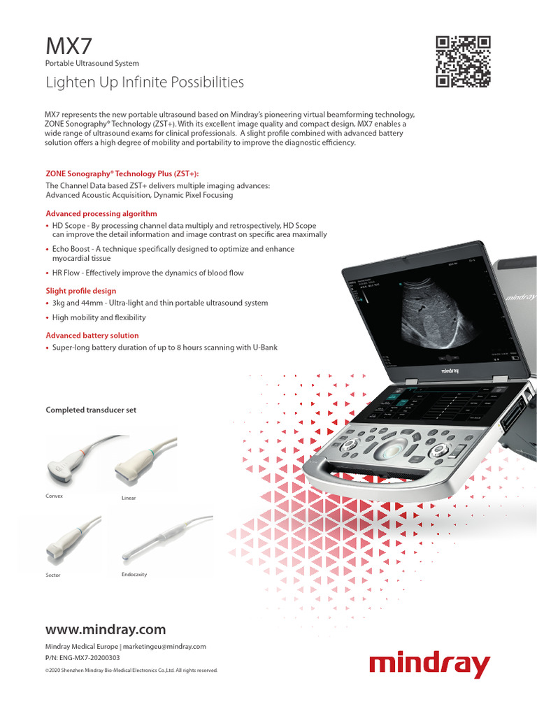 Mindray MX7 Flyer v5 | PDF