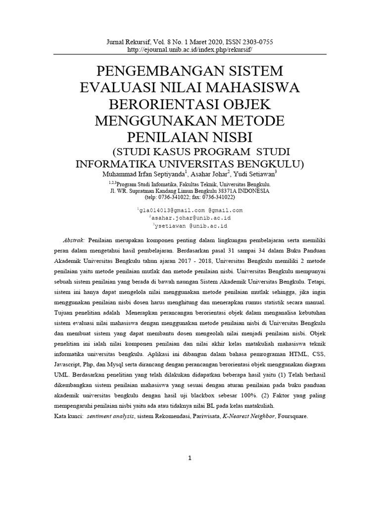 Naskah Akademik | PDF