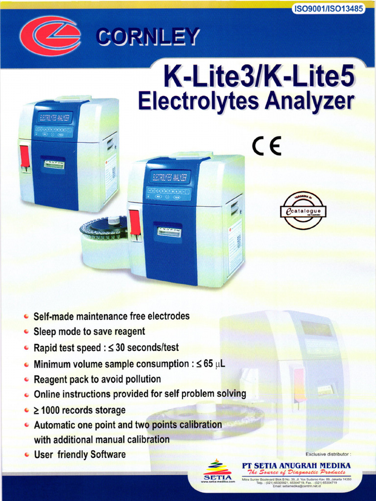 Brosur Cornley - K-Lite5 | PDF