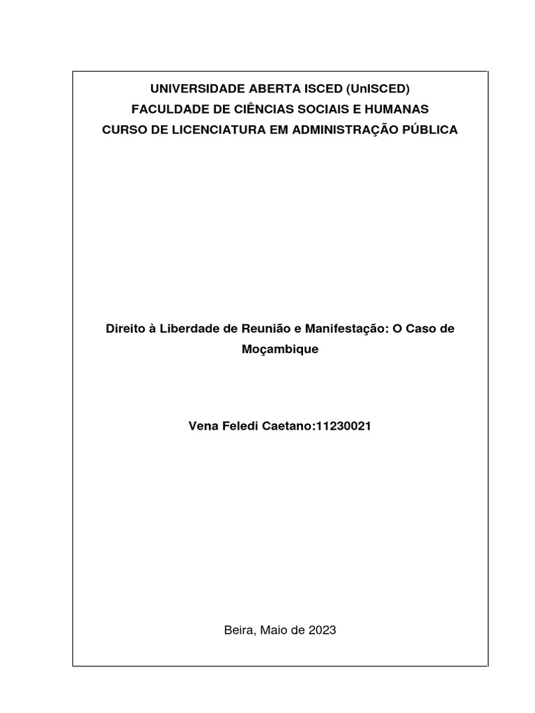 Vena Direito UnISCED 202305 | PDF