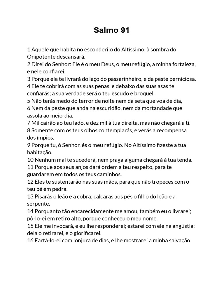 Salmo 91 Pdf