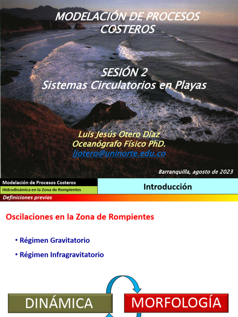 Sesion 2 Sistemas Circulatorios en Playas - Mod | PDF