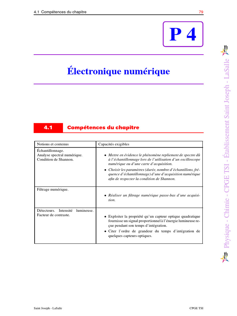 Electronique Numerique | PDF