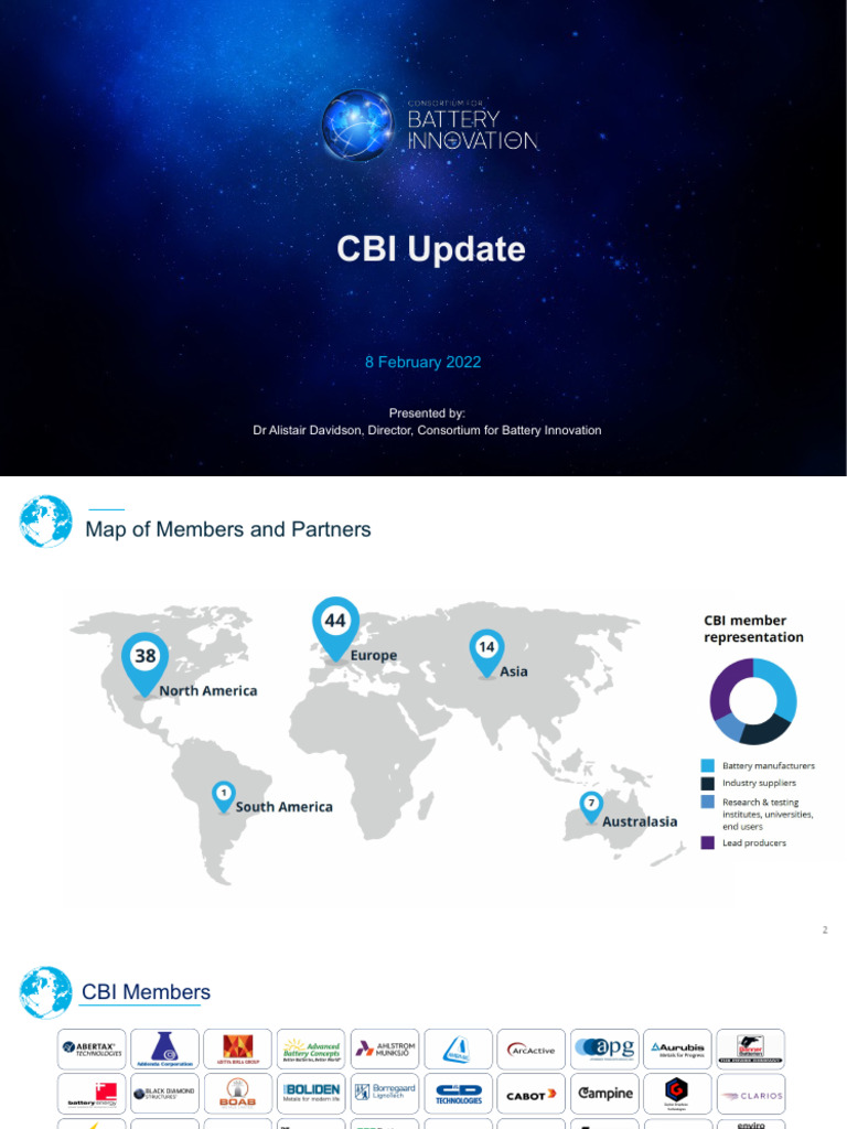 Consortia For Battery Innova | PDF