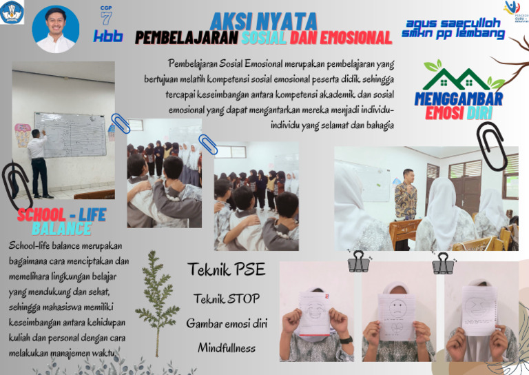 Poster A3 Aksi Nyata - Pse - Agus Saefulloh | PDF Poster A3 Aksi Nyata - Pse - Agus Saefulloh | PDF