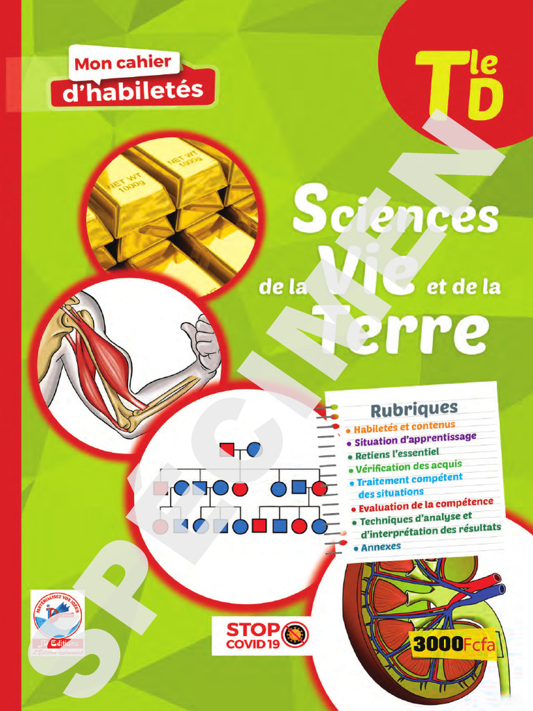 SVT TD Spécimen | PDF