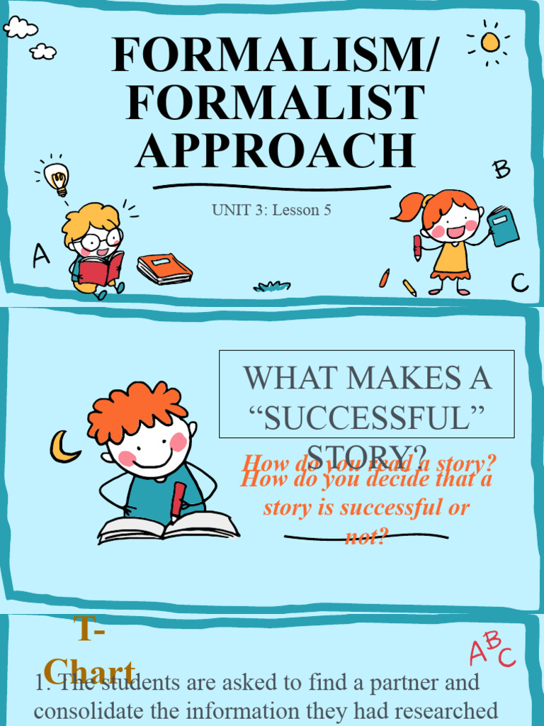 5 The Formalist Approach 2 | PDF