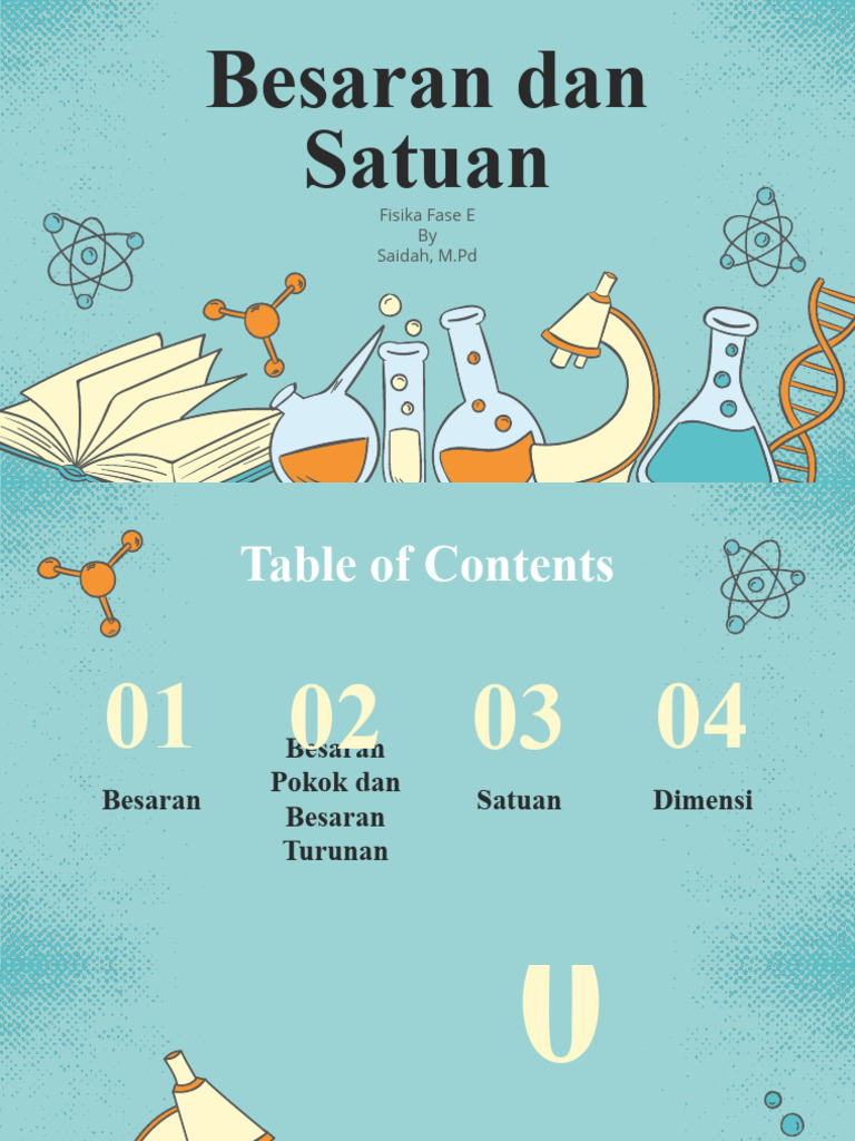 Besaran dan Satuan dalam Fisika Fase E | PDF | Bisnis