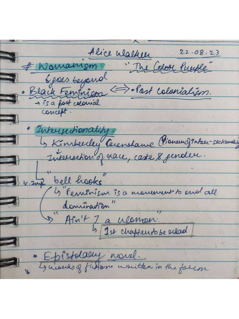 Alice Walker's, The Colour Purple | PDF