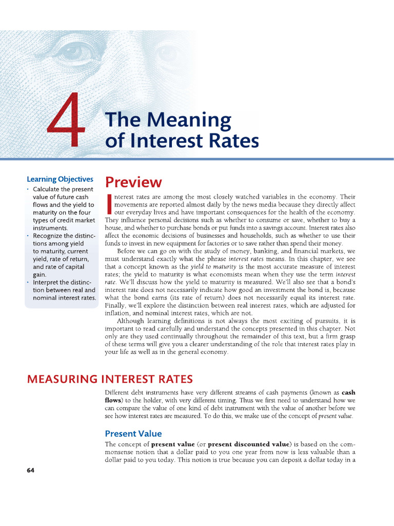 Chapter 03 - The Meaning of Interest Rates - p117-138 | PDF