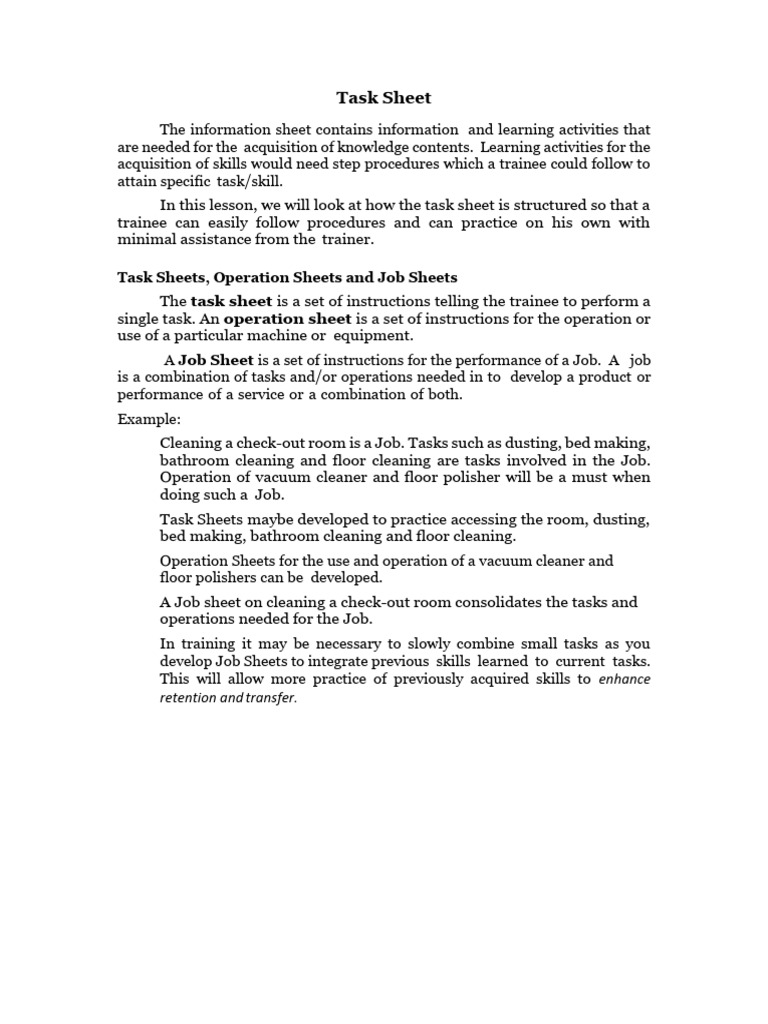 12.task Sheet | PDF | Learning | Engineering Tolerance