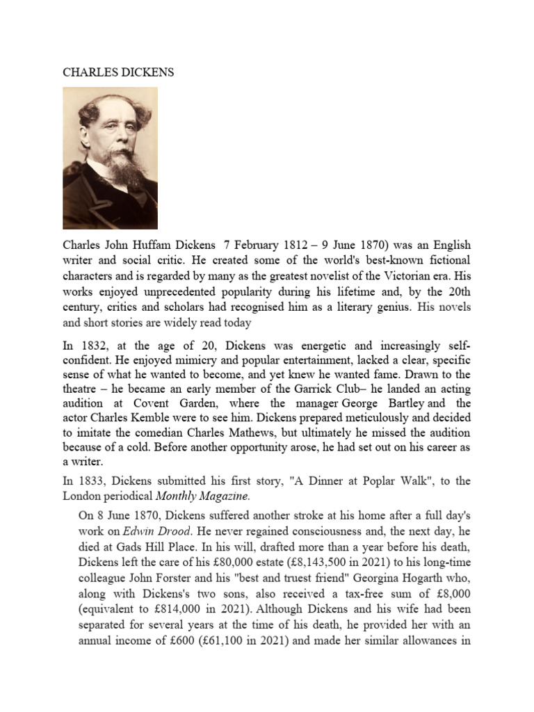Charles Dickens | PDF