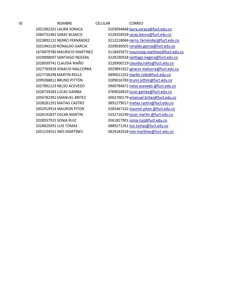 Pruducto Laura Saray | PDF