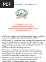 GMP Guide For Drug Products GUI 001 Canada | PDF