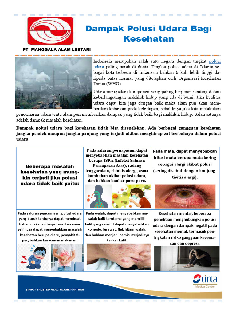 Bahaya Pulusi Udara, Debu | PDF