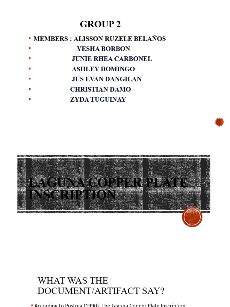 Laguna Copper Plate Inscription Bas 1C | PDF