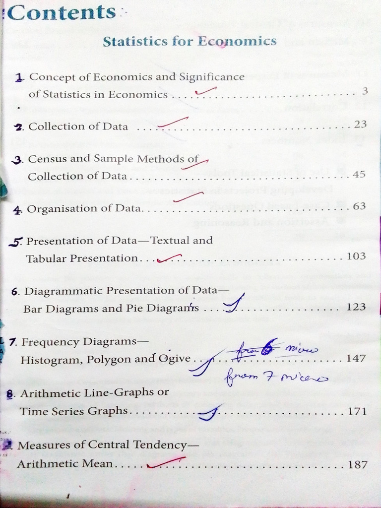 Ch-1 Concept of Economics and Significance of Statistics in Economics | PDF