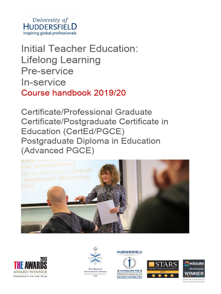 Initial Teacher Education: Lifelong Learning Pre-Service In-Service | PDF