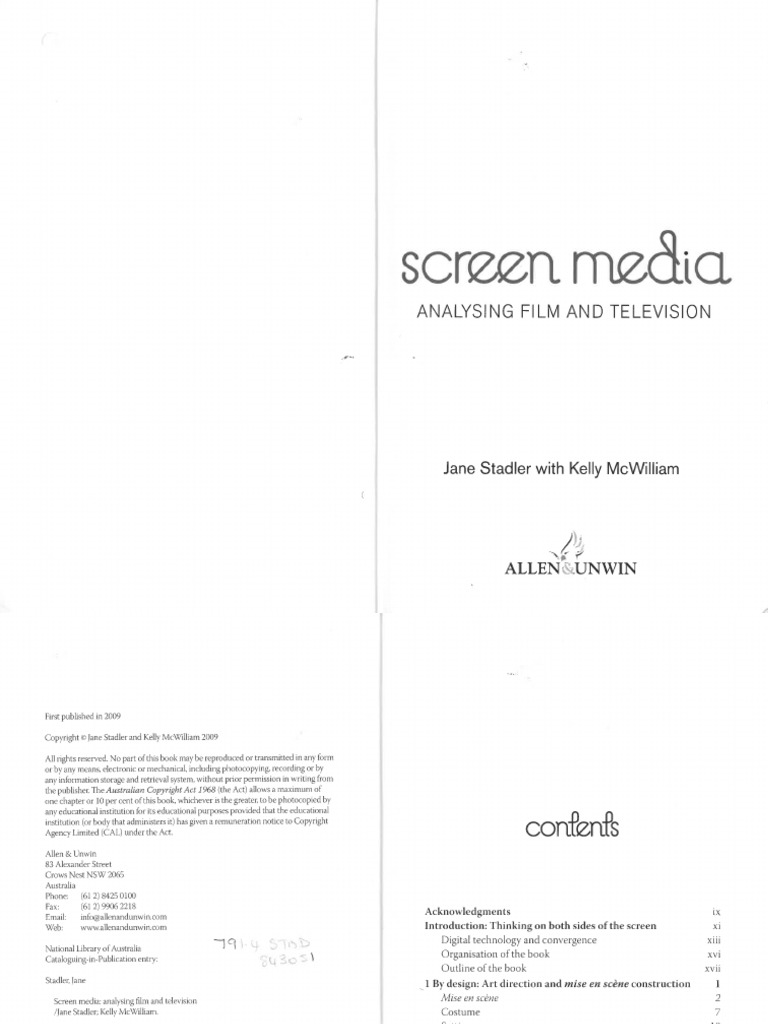 Stadler (2009) Screen Narratives | PDF