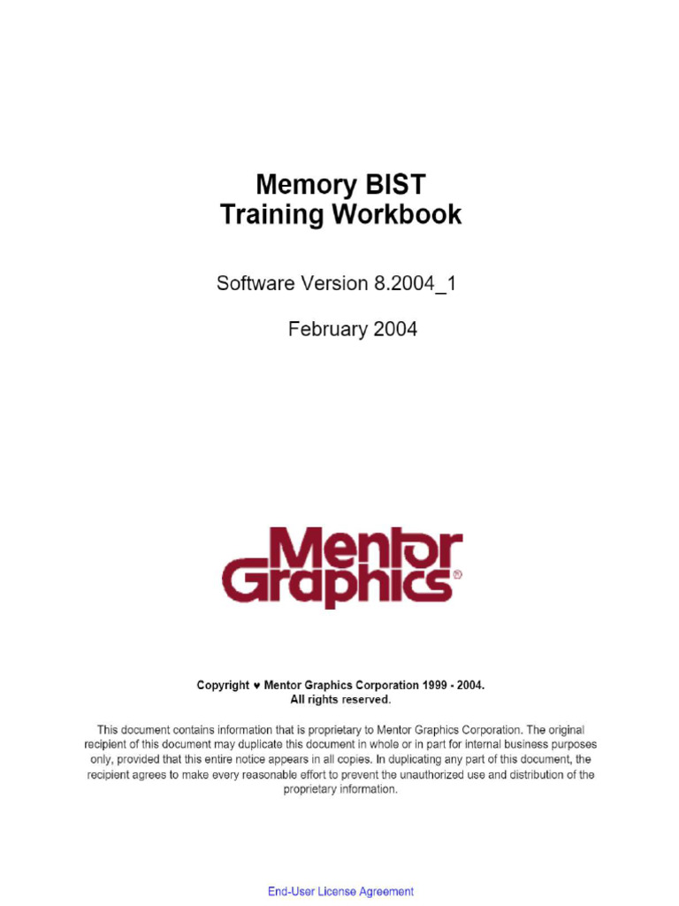 MBIST Workbook | PDF