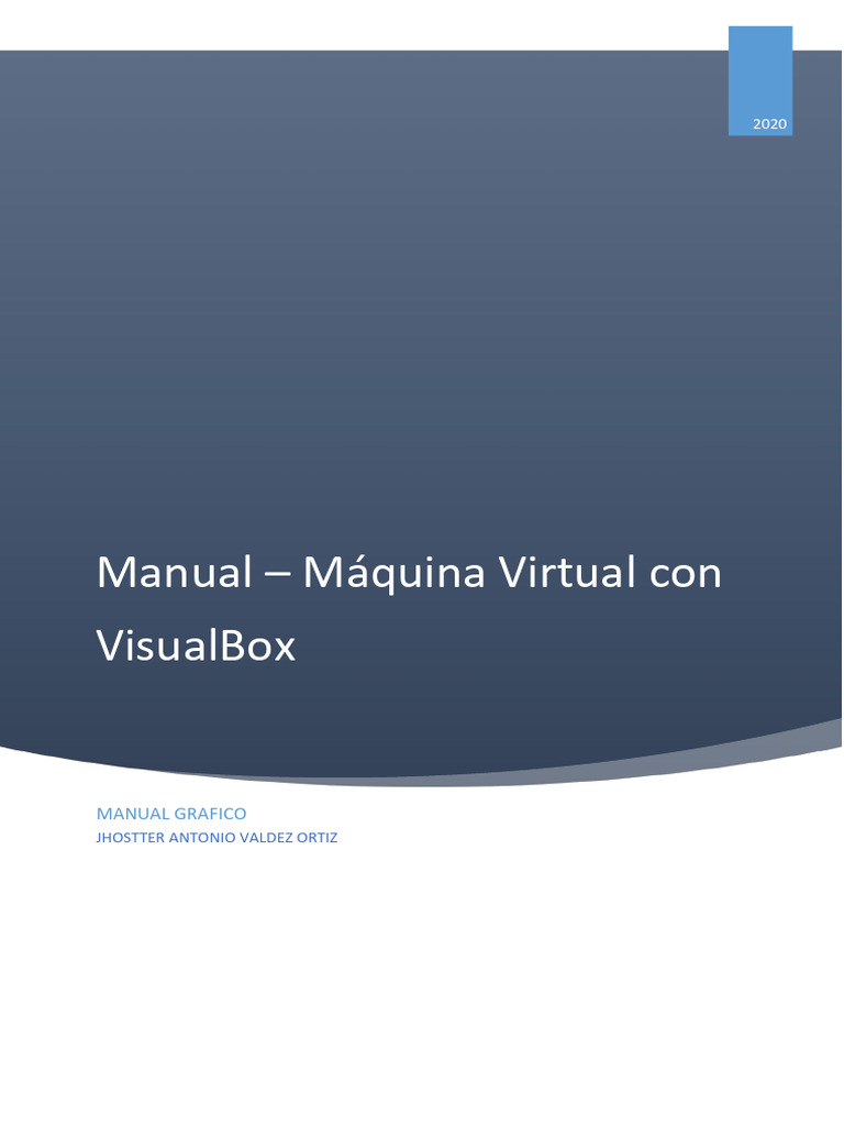 Manual-Maquina Virtual en VisualBox | PDF