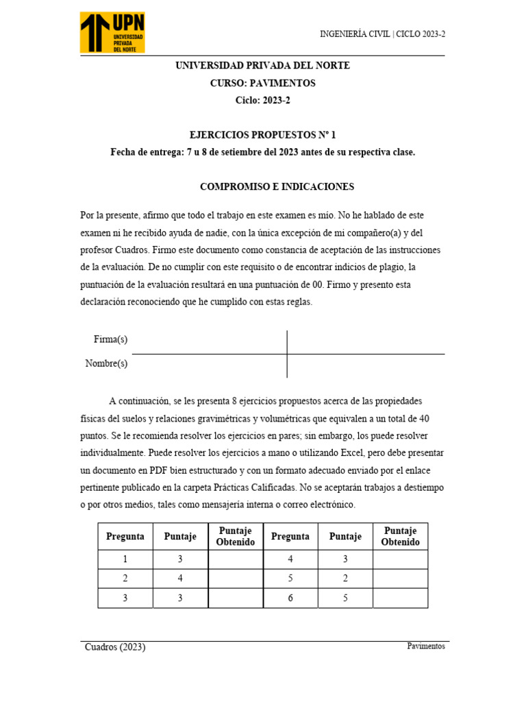 PAV - Ejercicios Propuestos 20232 | PDF