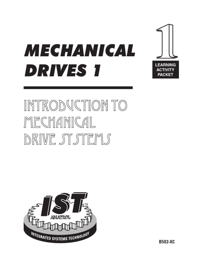 Mechanical Drives 1 Lap 1 | PDF