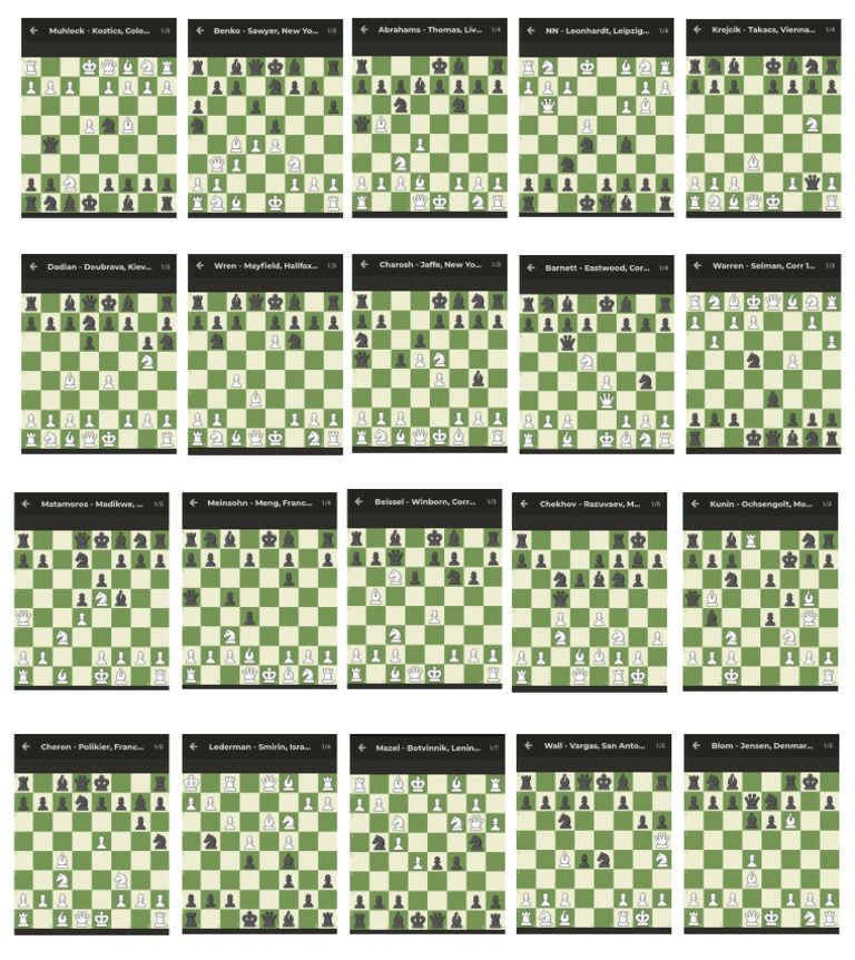 Chess Traps Miniature 1 | PDF