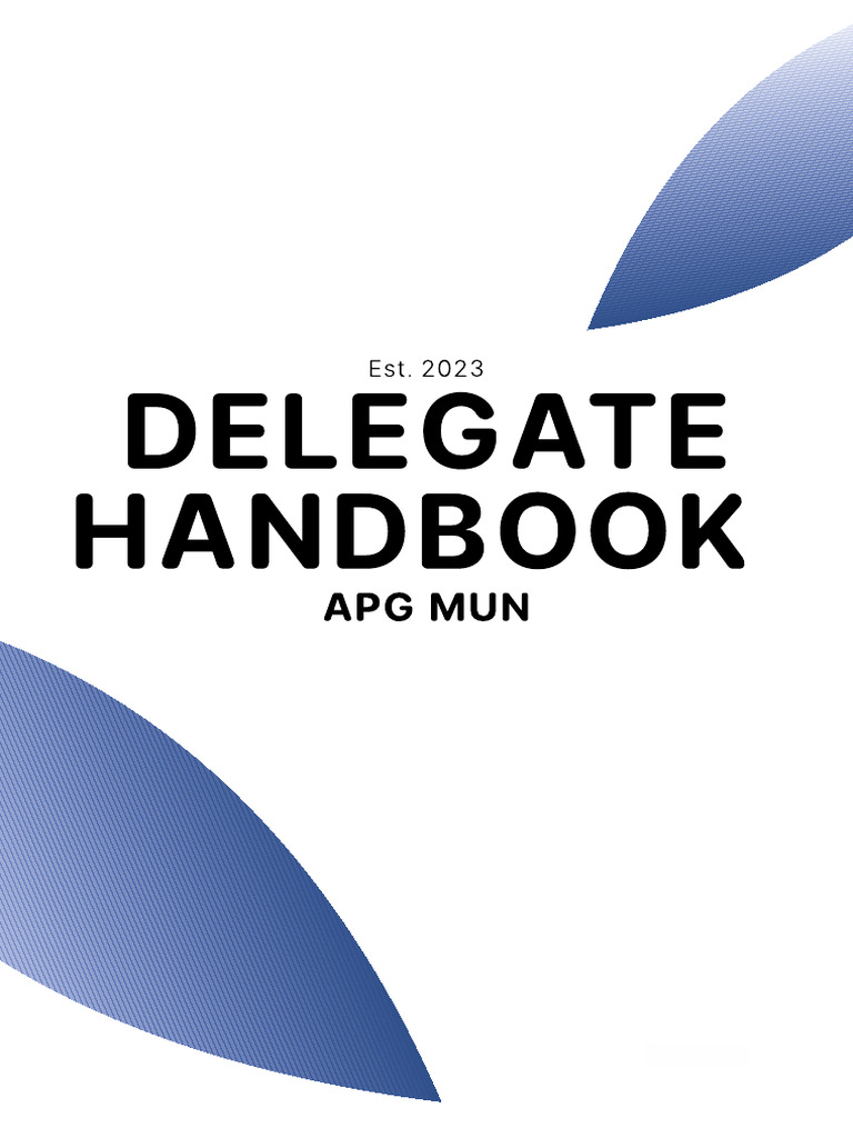 Delegate Handbook | PDF | Child Marriage | Marriage