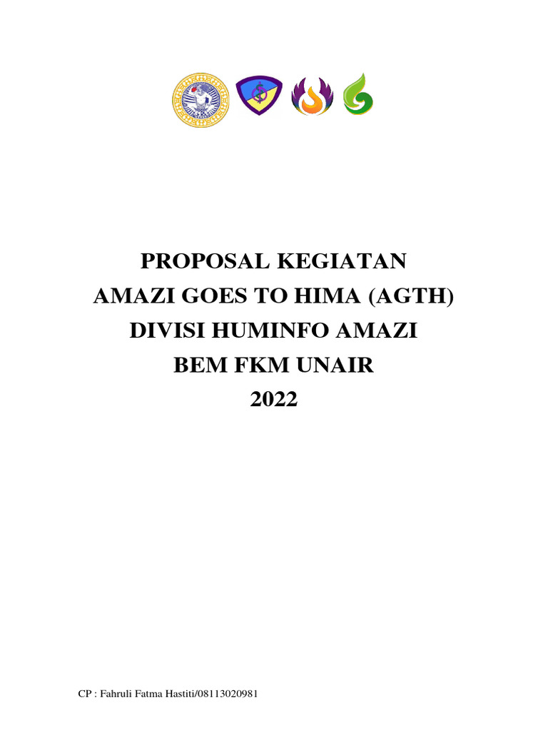 Proposal Agth X Ormagika 2022 | PDF