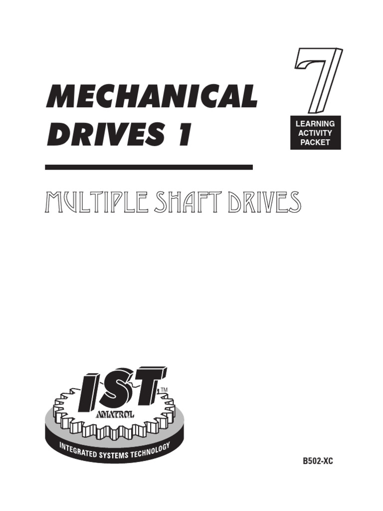 Mechanical Drives 1 Lap 7 | PDF