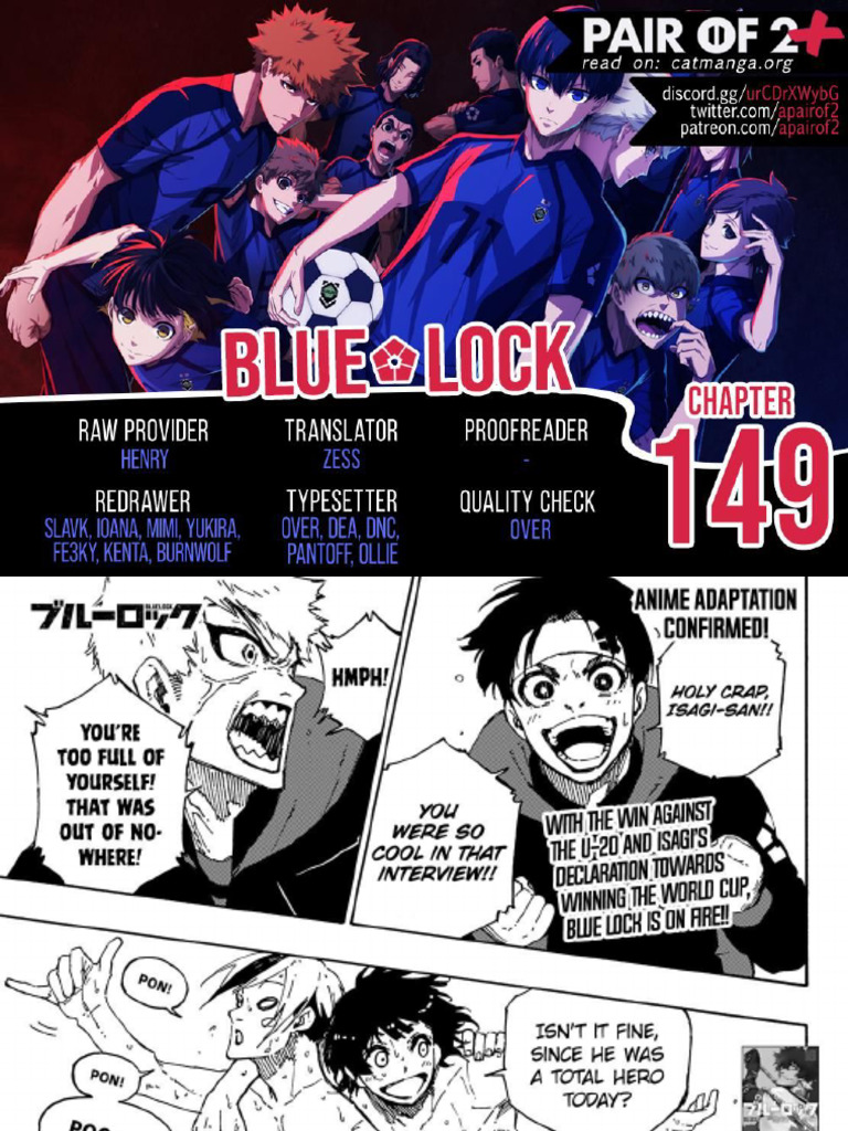 Blue Lock - CH 149 @manga - Gallery | PDF
