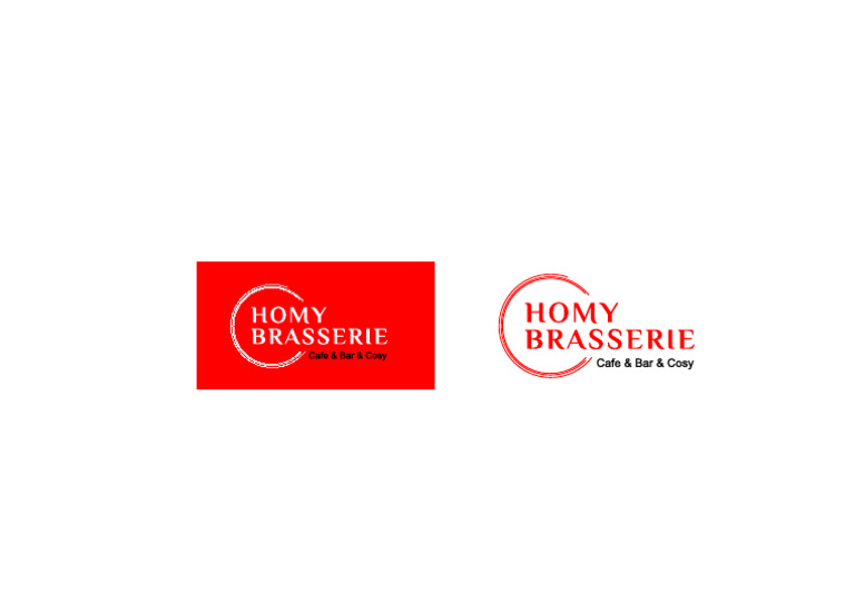 Homy Brasserie Logo CURVE | PDF