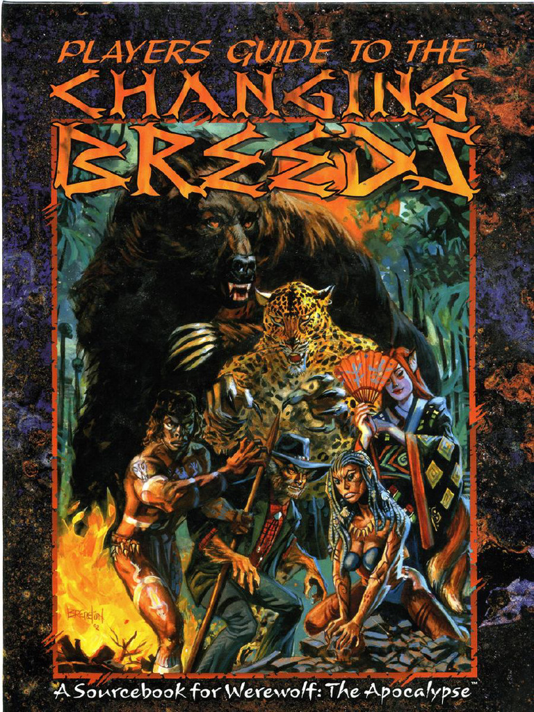 Wod Werewolf The Apocalypse Players Guide To The Changing Breedspdf PDF ...
