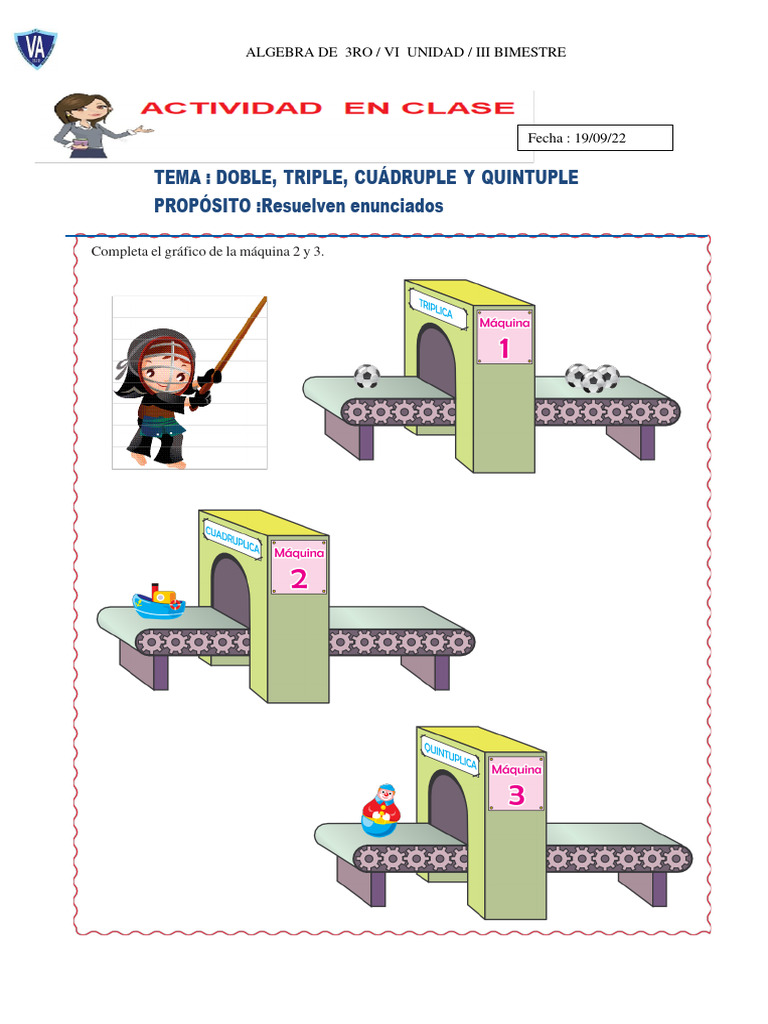 Planteo de Ecuaciones Con Cuádruple y Quíntuple | PDF | Arte