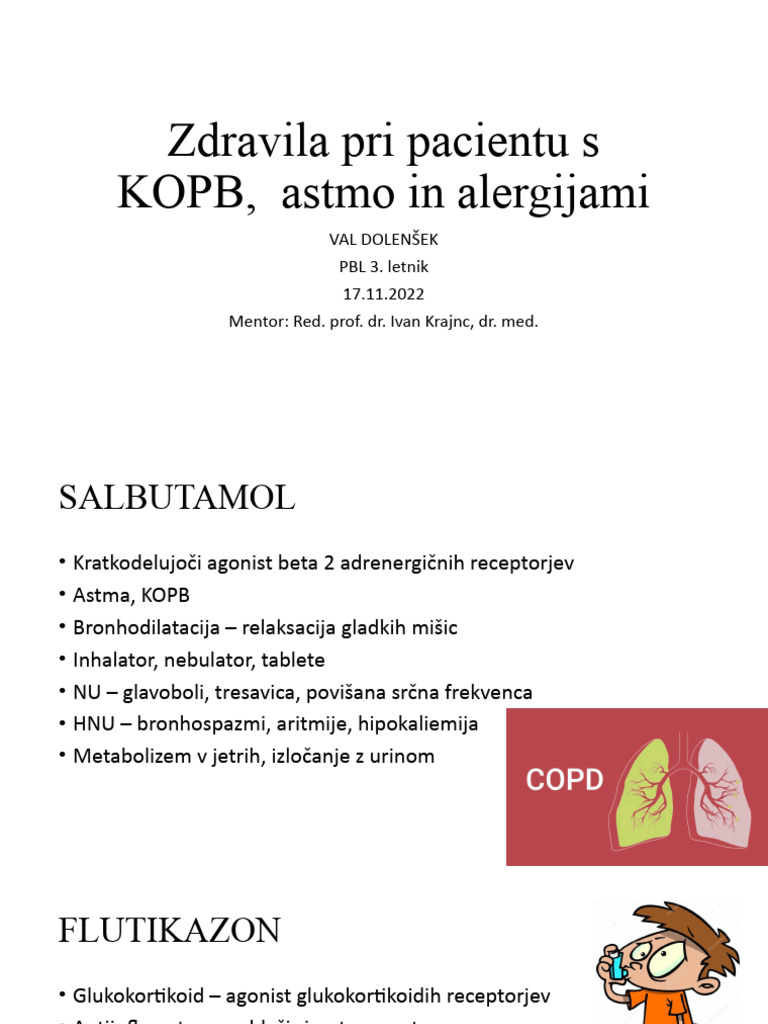 KOPB Zdravila | PDF