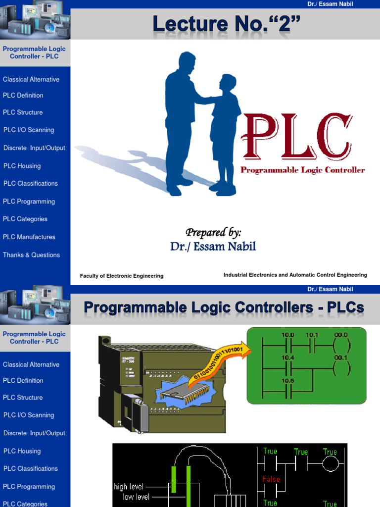 PLC Lecture 2 | PDF