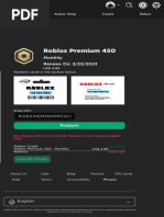 Roblox Robux Return Policy Acknowledgment | PDF