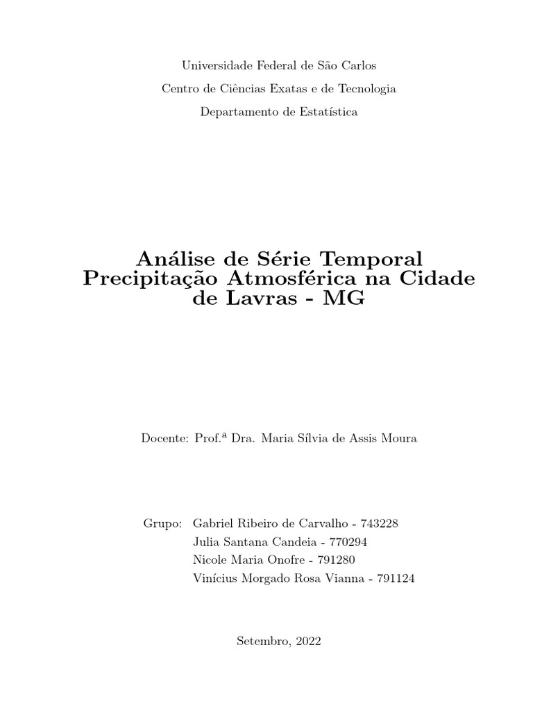 Relat Rio S Ries | PDF