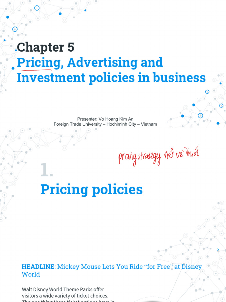 Chapter 5 Pricing Strategies Advertising and Investment | PDF